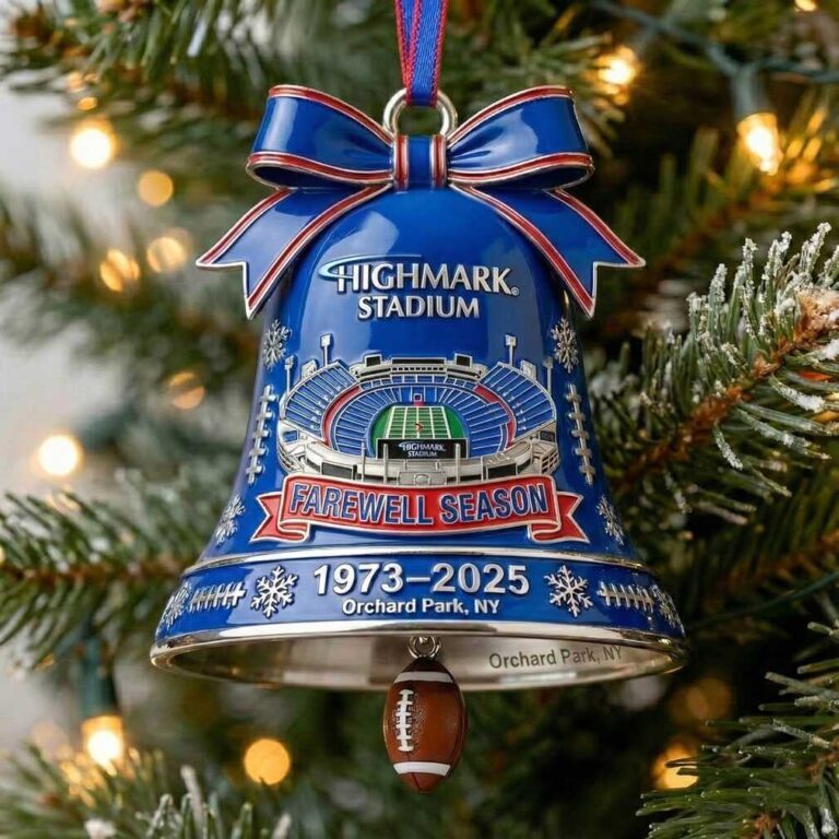 Highmark Stadium Farewell Season Commemorative Bell Ornament - Limotees ...