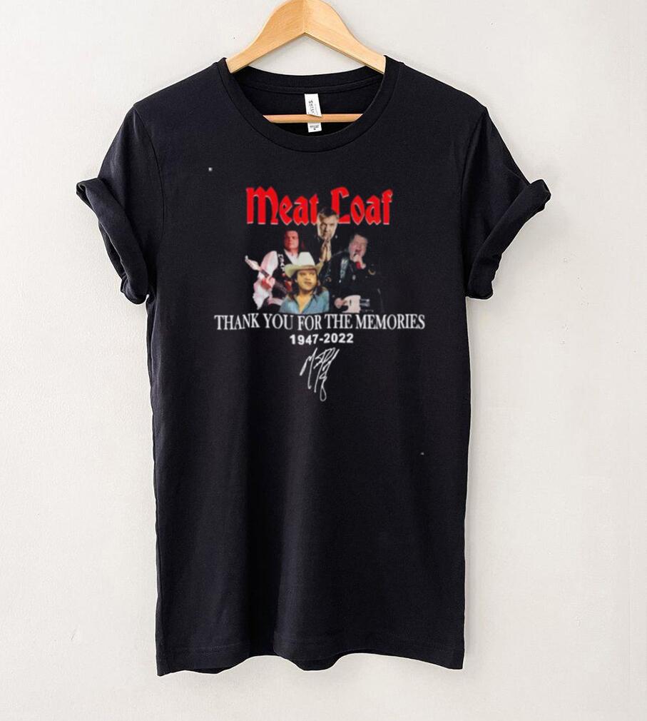 Meat Loaf 1947 – 2022 Thank You Memories T Shirt, hoodie, sweater, long ...