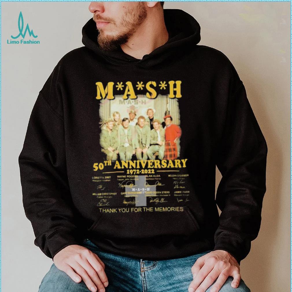 Mash 50th Anniversary 1972 – 2022 Thank You For The Memories T Shirt ...