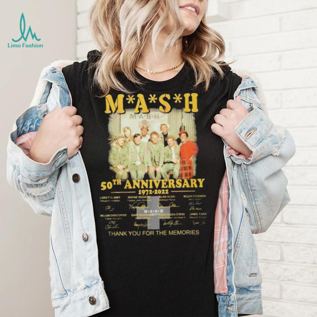 Mash 50th Anniversary 1972 – 2022 Thank You For The Memories T Shirt ...