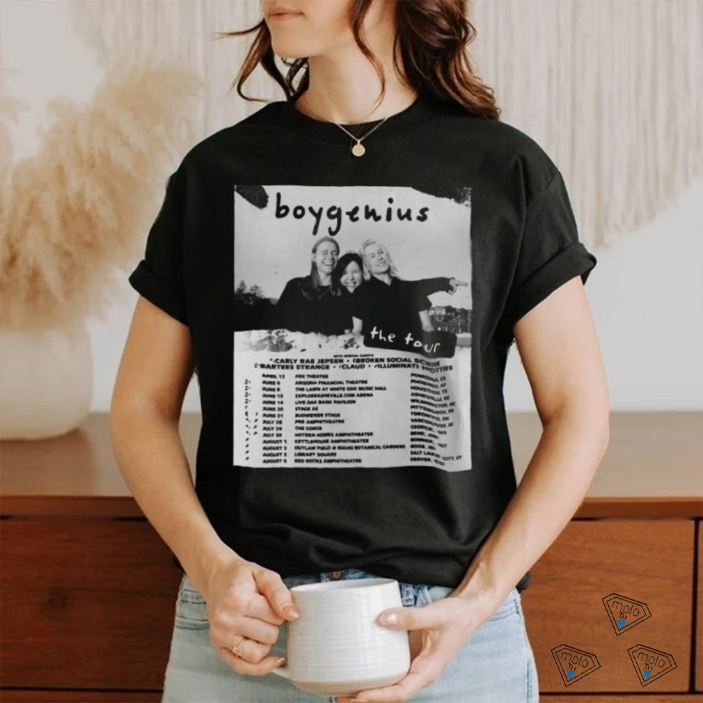 Boygenius Tour 2023 poster shirt – Limotees