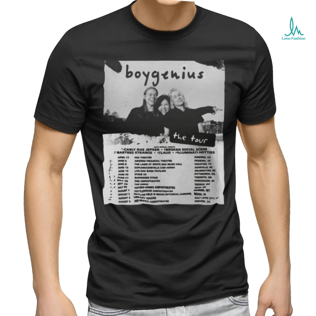 Boygenius Tour 2023 poster shirt – Limotees