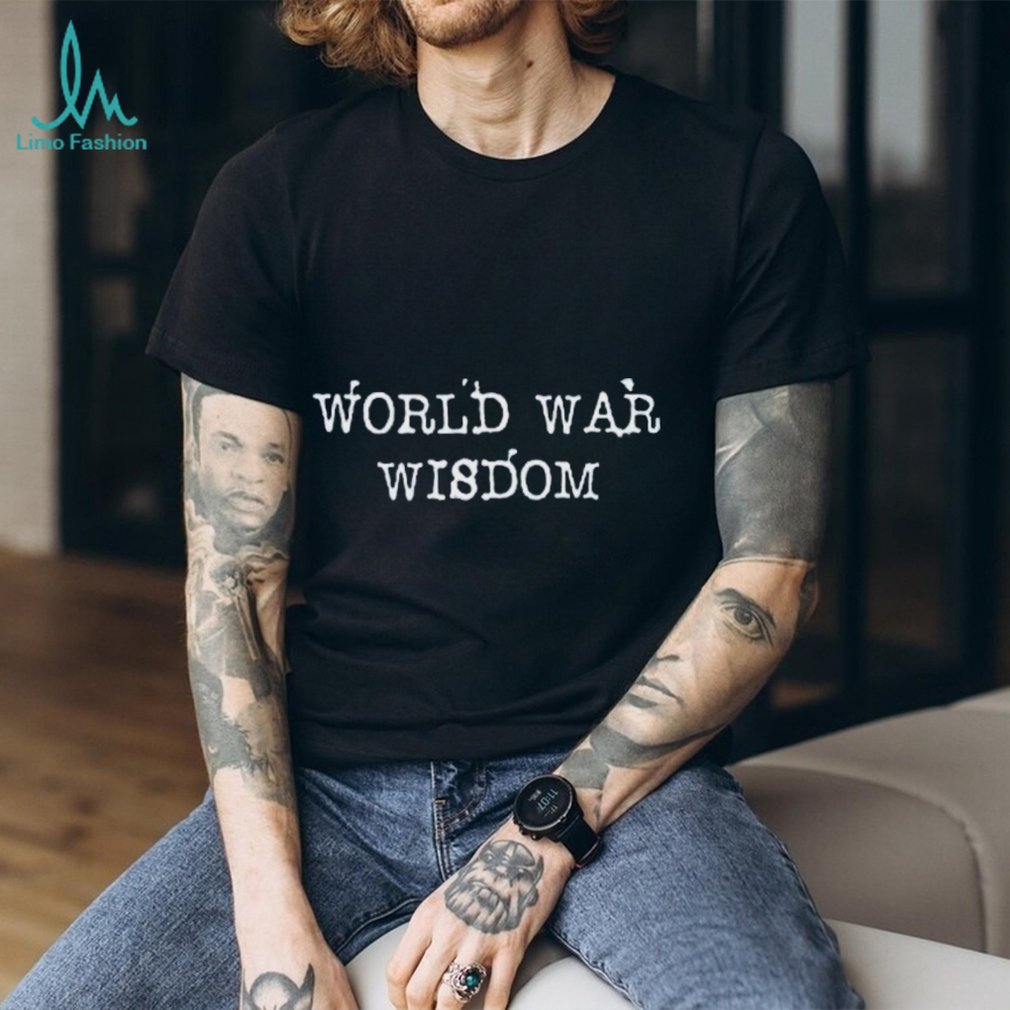 World War Wisdom Logo shirt, hoodie, sweater, long sleeve and tank top