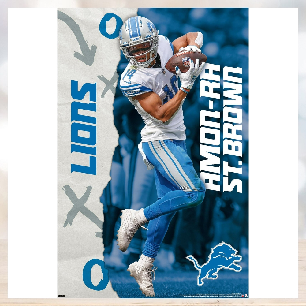 NFL Detroit Lions Poster