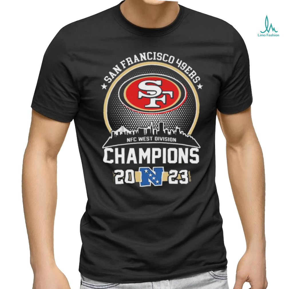 Official San Francisco 49ers Skyline 2023 NFC West Division Champions ...