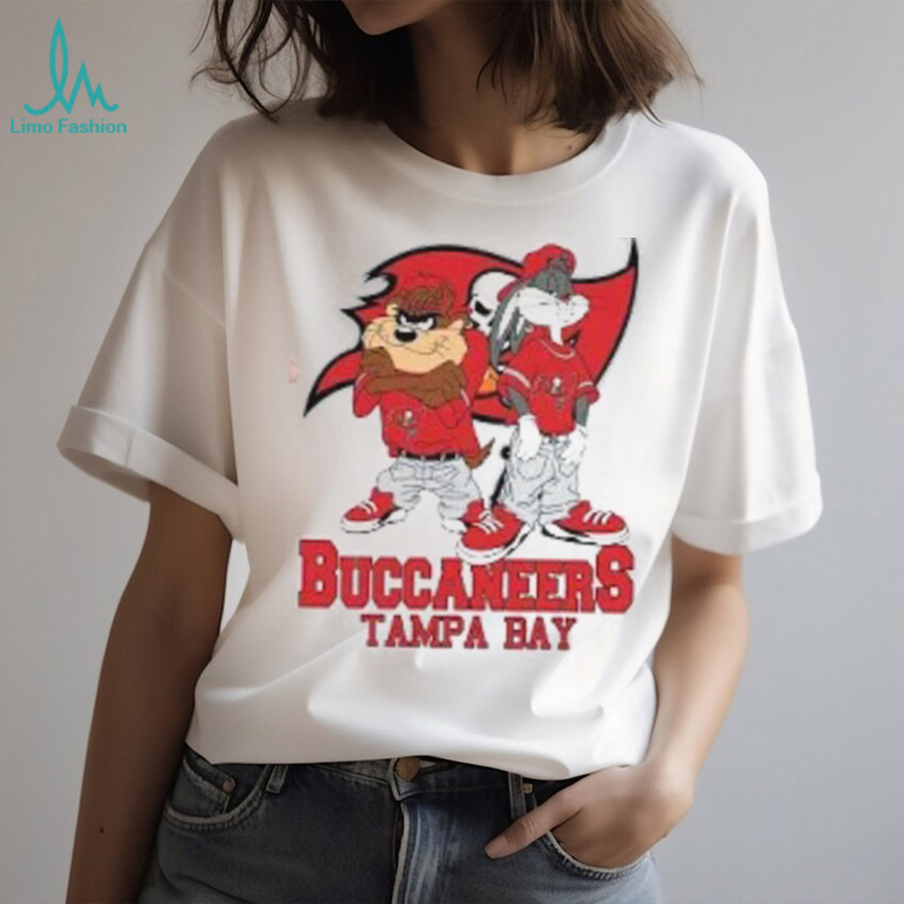 Tampa Bay Buccaneers Looney Tunes Football Shirt, Bugs Bunny Tazz Sport ...