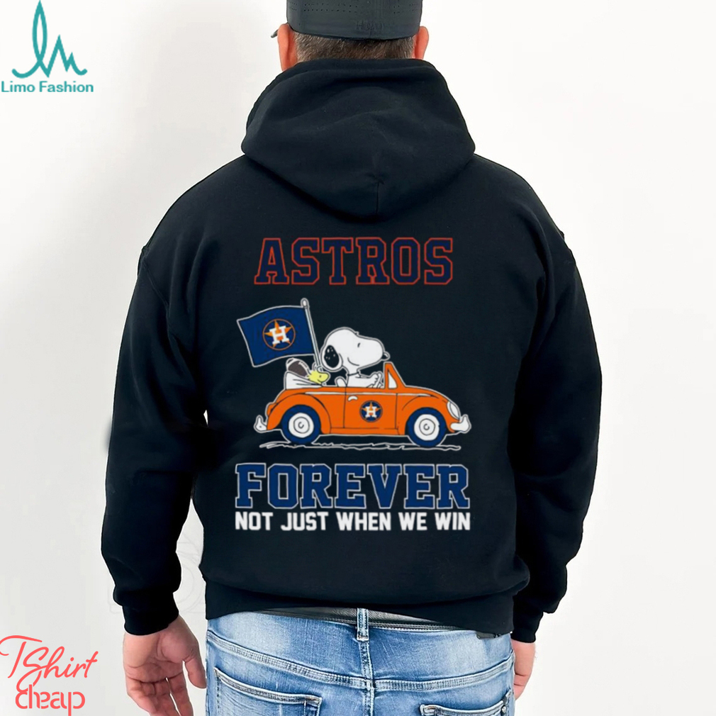 Snoopy and Woodstock driving car Houston Astros fo by siptwday on ...