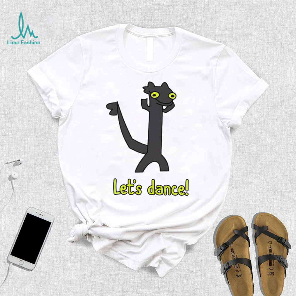 Toothless dance meme let’s dance trend shirt, hoodie, sweater, long ...