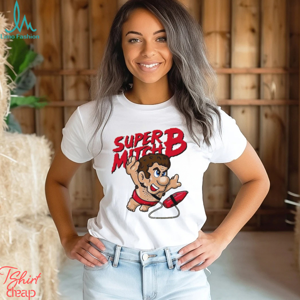 Mitch Buchannon from Baywatch in the style of Super Mario Bros 3 shirt ...