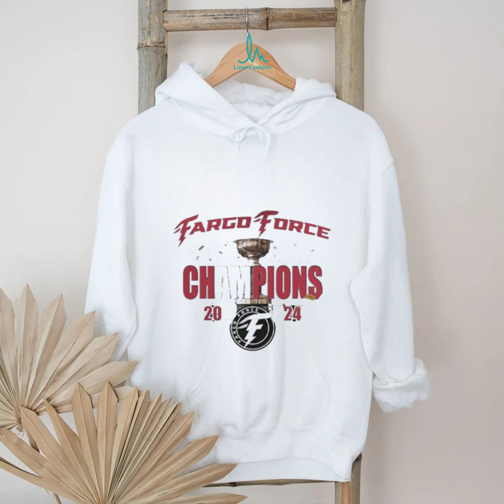 Original Fargo Force USHL Champions 2024 T shirt – Limotees