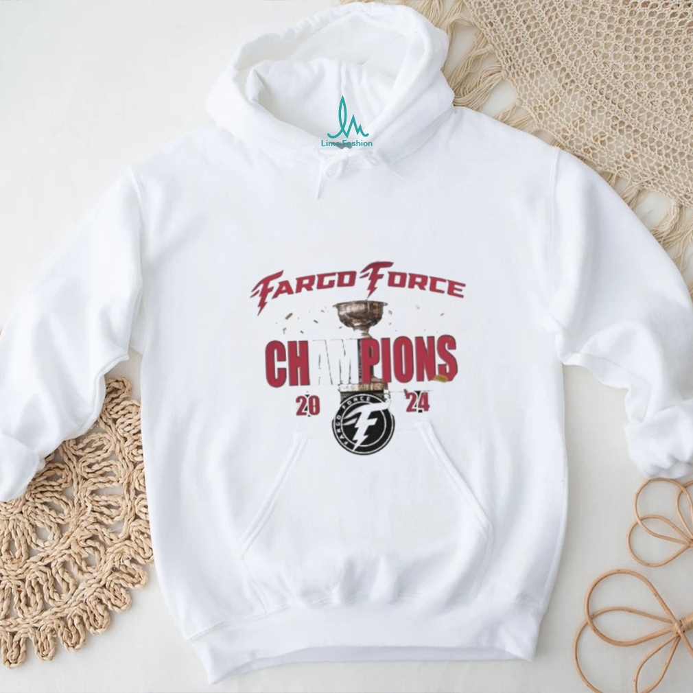 Original Fargo Force USHL Champions 2024 T shirt – Limotees