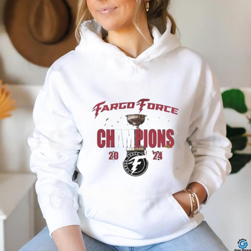 Original Fargo Force USHL Champions 2024 T shirt – Limotees