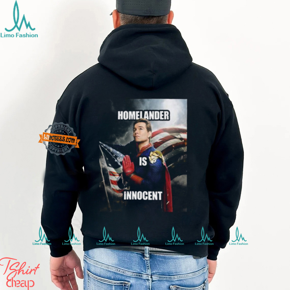 New Poster For The Boys Season 4 Homelander Is Innocent Classic T Shirt ...