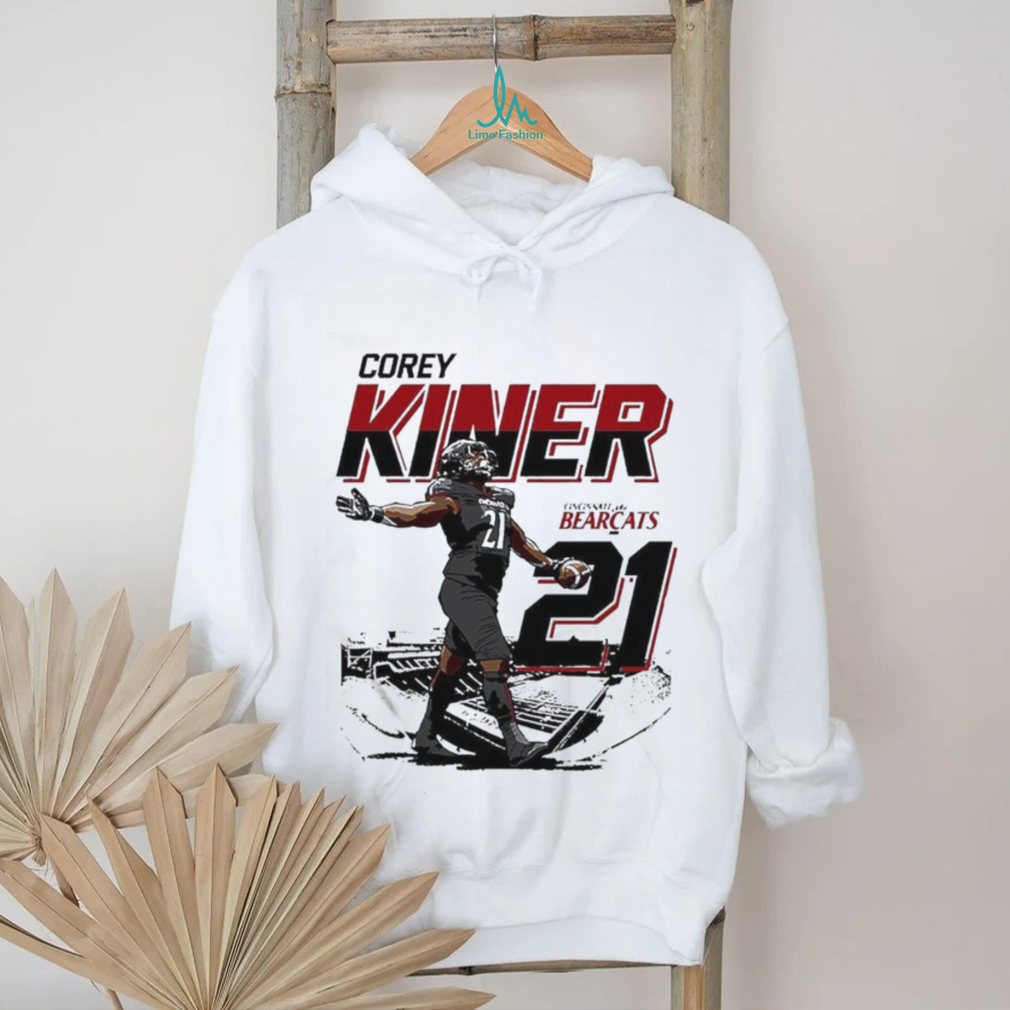 Official Corey Kiner Stadium 21 Cincinnati Bearcats Rugby Shirt – Limotees