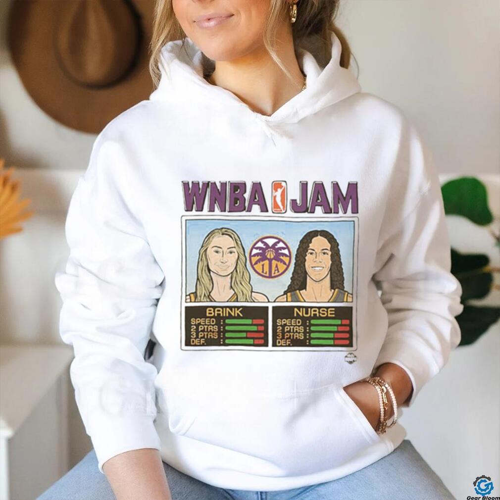 WNBA Jam Sparks Brink And Nurse Shirt, hoodie, sweater, long sleeve and ...