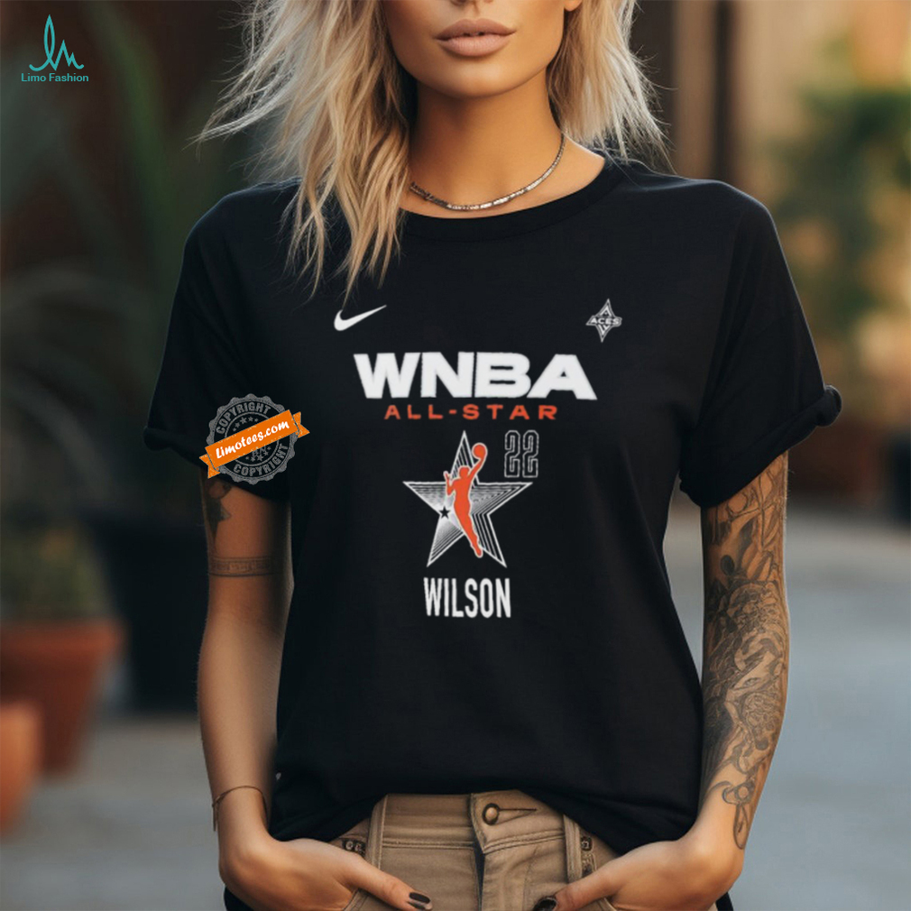 Official A’ja Wilson Nike 2024 WNBA All Star Game Name & Number T Shirt ...