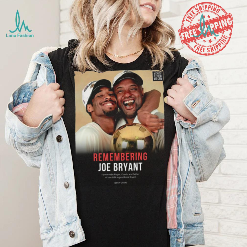 Remembering Joe Bryant 1954 2024 shirt, hoodie, sweater, long sleeve ...