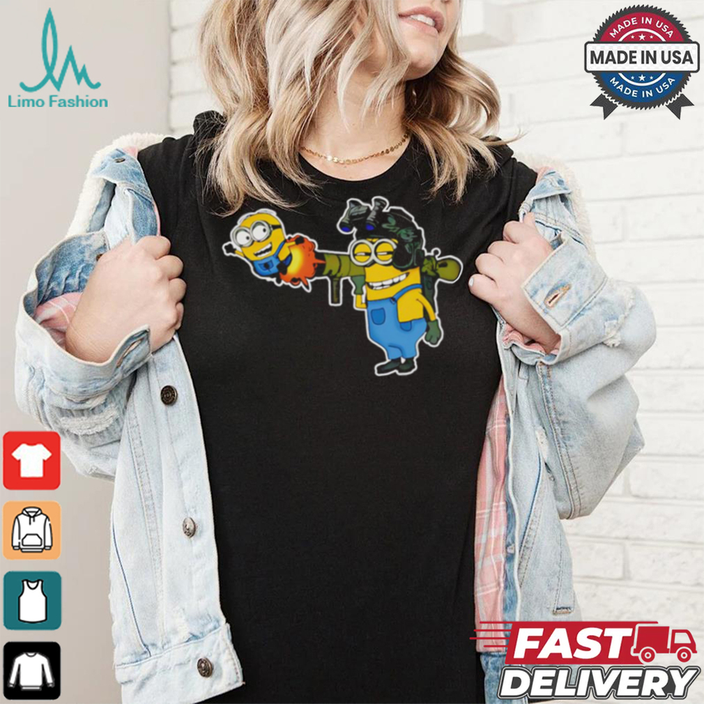 Minions boom cartoon funny meme shirt – Limotees