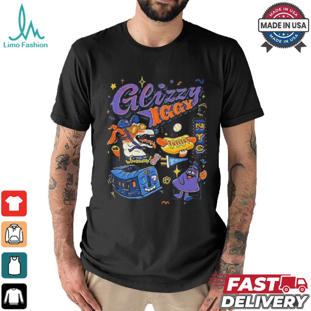 Official Glizzy iggy new york city 2024 T shirt – Limotees